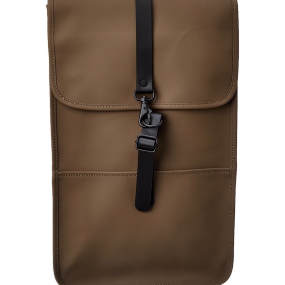 Rains | Bags | Rains Backpack Bag Brown Minimalist Backpack New Sealed ...